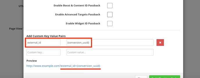 Server to Server (S2S) Conversion Tracking